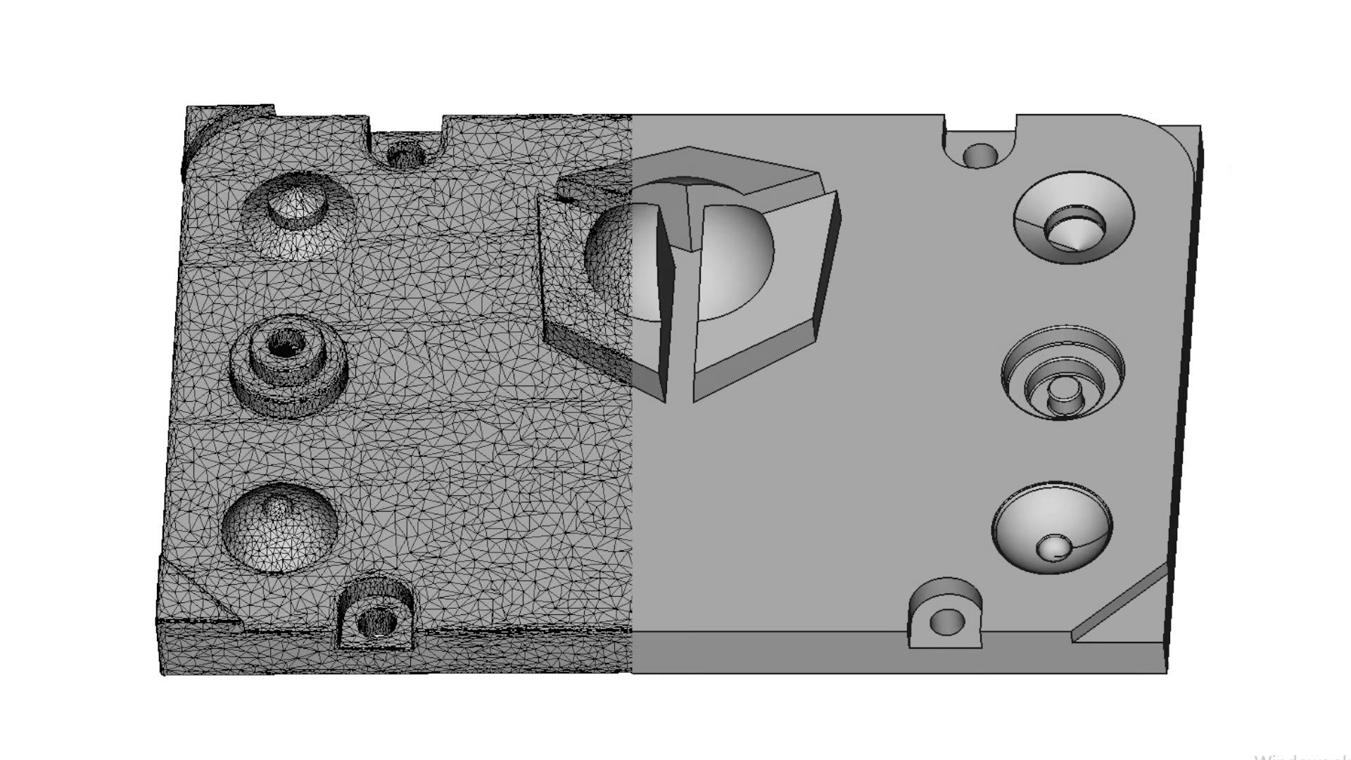 Reverse Engineering to parametric model