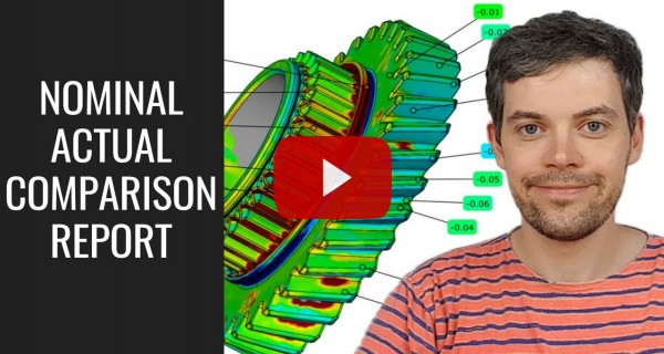 Deviation analysis (nominal actual comparison)