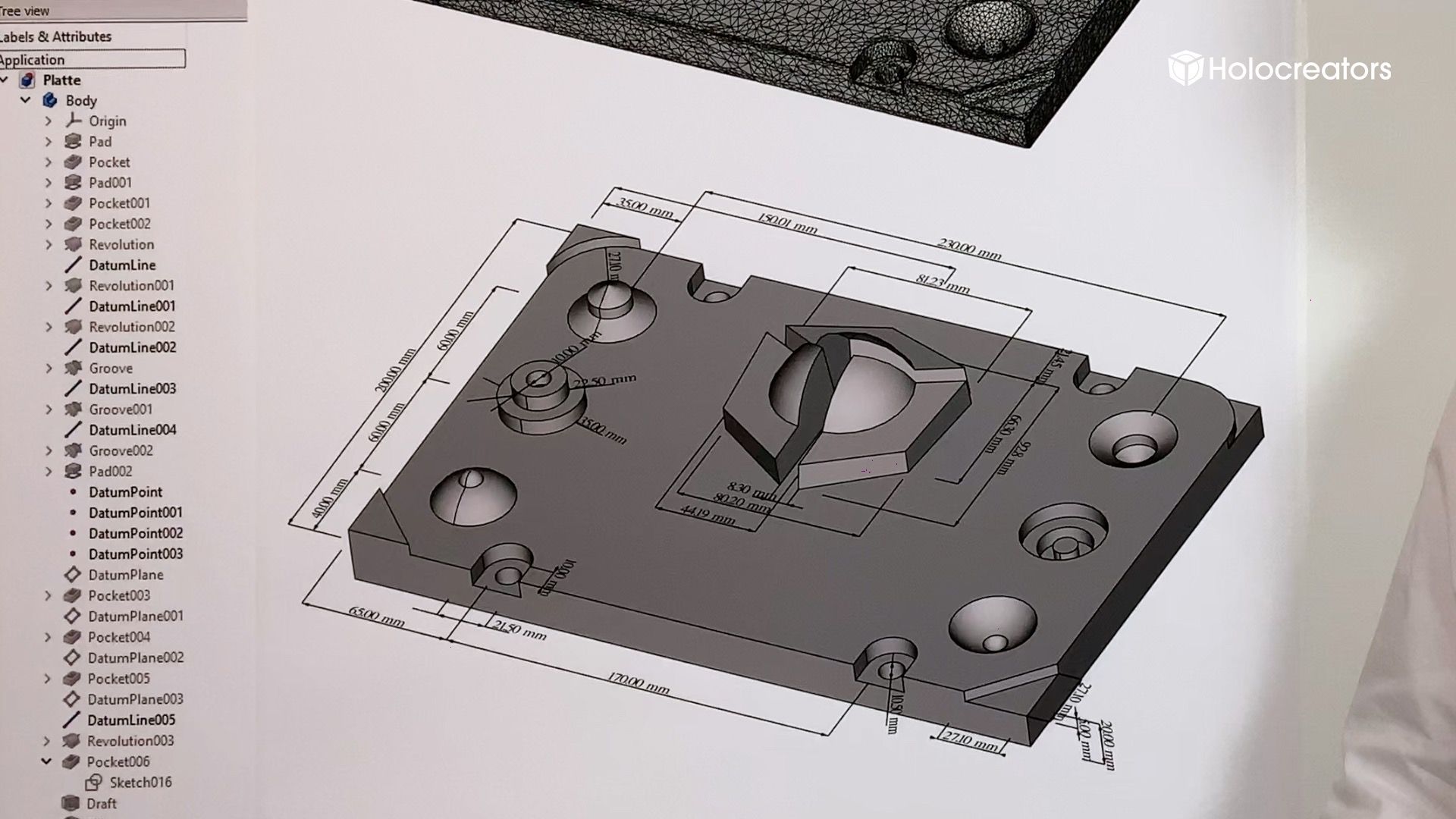 Reverse Engineering to parametric model